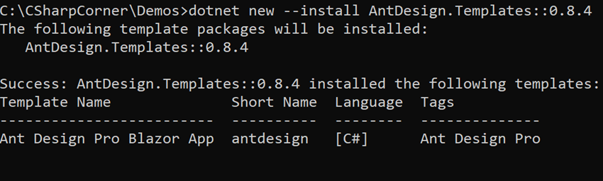 Build Blazor WebAssembly With Ant Design